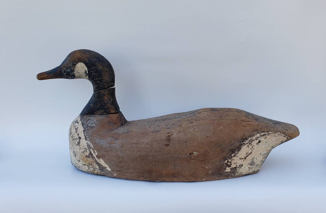 Antique Wooden Goose Decoy From Dorchester County Maryland- Chesapeake ...