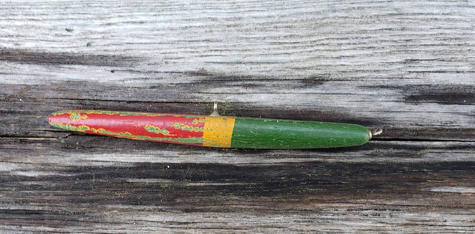Fishing Bobber Fish Float Tackle Box Lure Wooden - Etsy