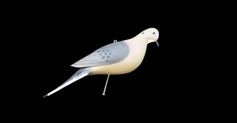 Wooden Dove Decoy Hunting Carved Bird by Tommy Deagle - St. Marys ...