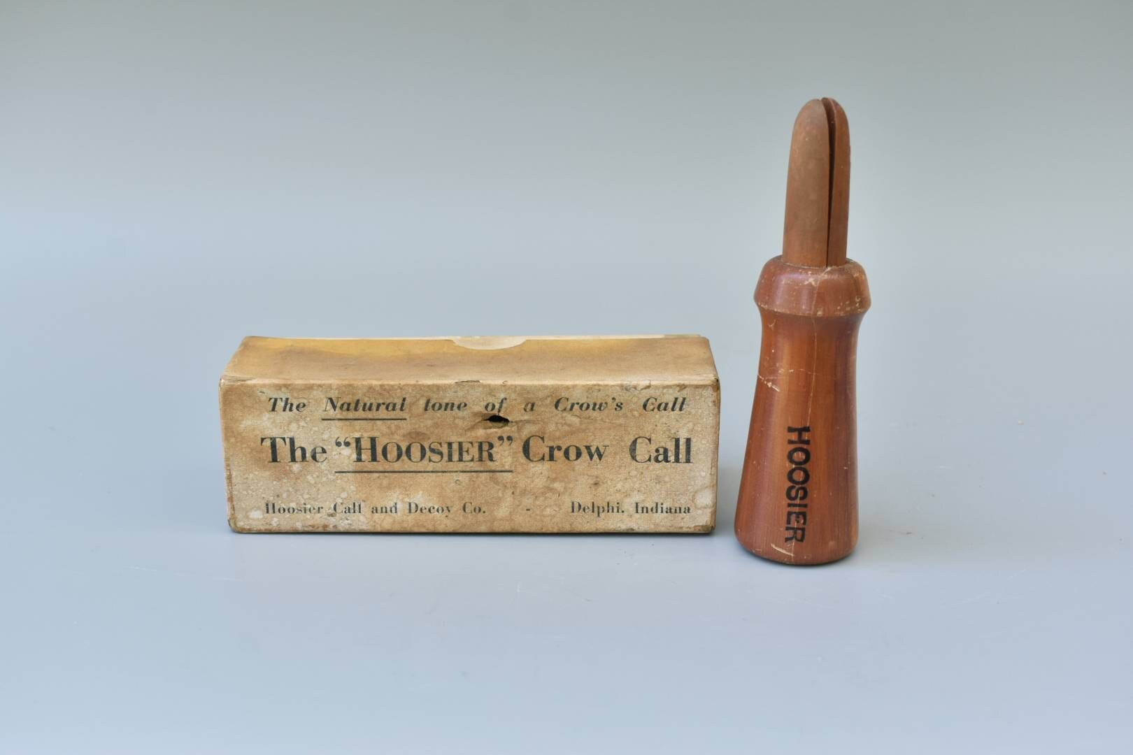 Vintage Crow Call Hoosier Wooden Hunting With Box From - Etsy