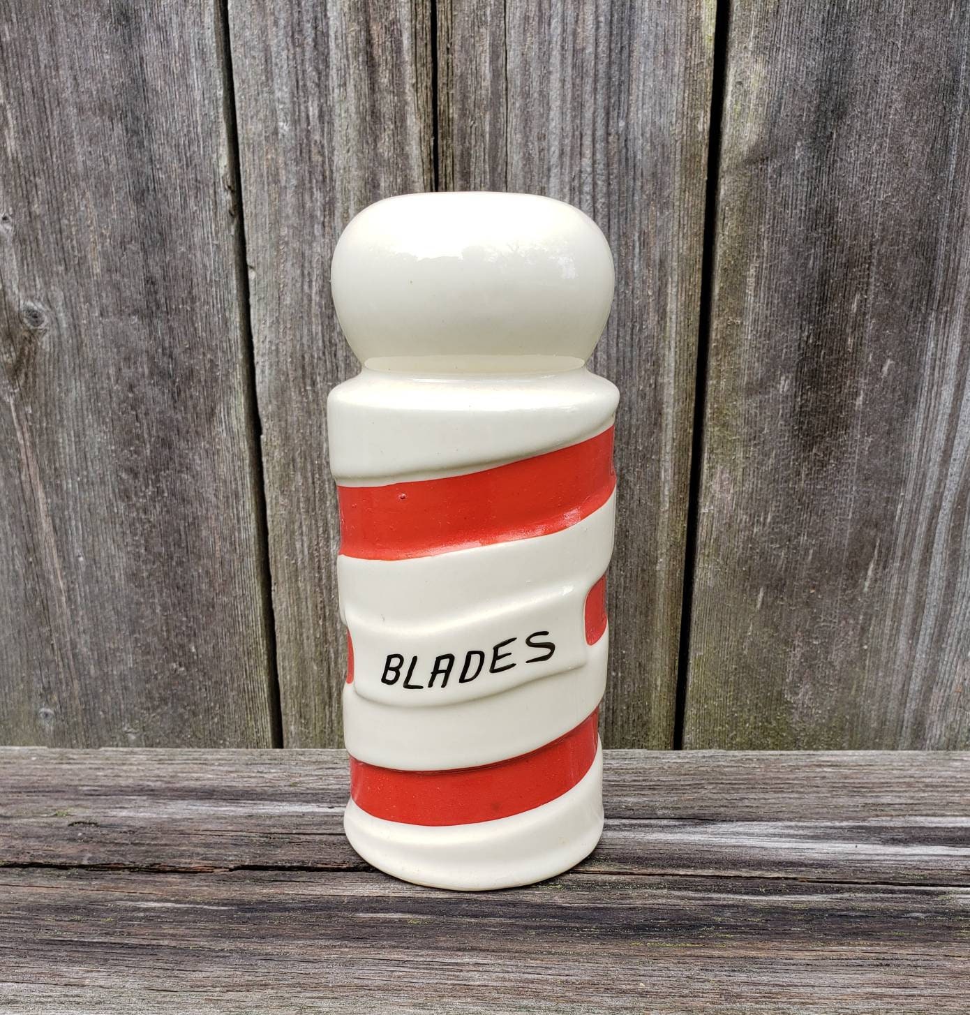 Razor Blade Bank Shaving Barber Shop Pole - Etsy
