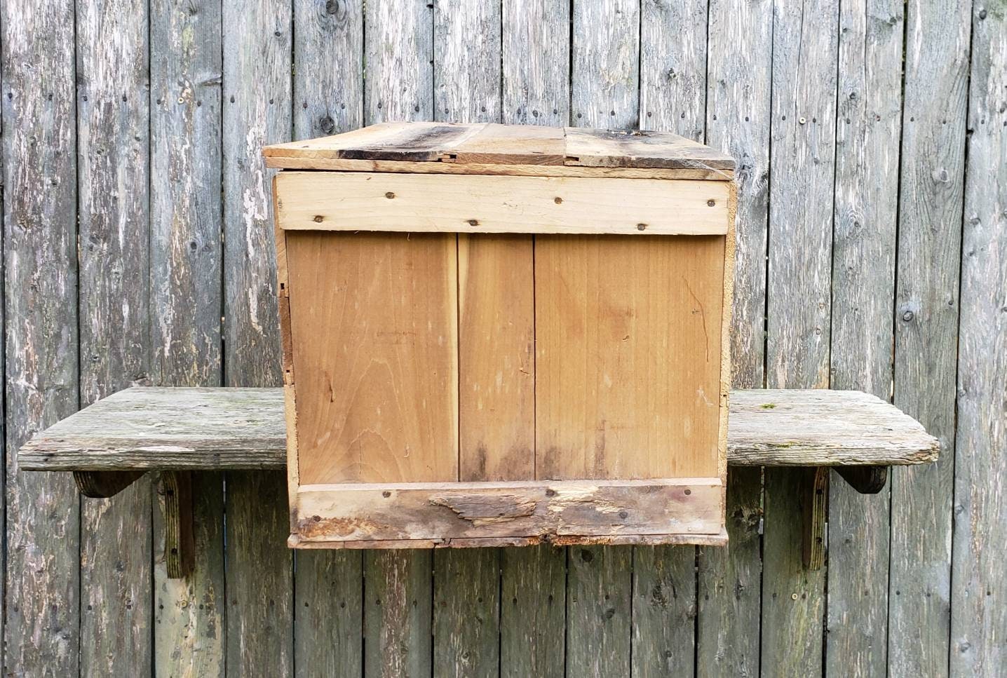 Wooden Box Woodfield Fish and Oyster Co. Seafood Crate From - Etsy