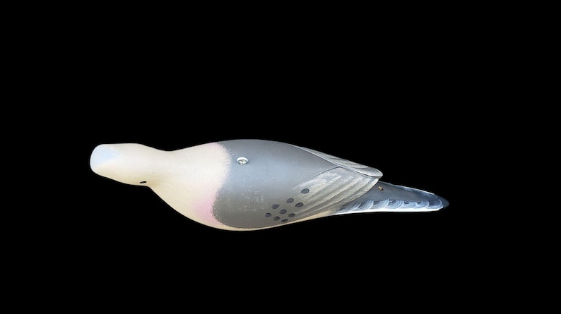 Wooden Dove Decoy Hunting Carved Bird by Tommy Deagle - St. Marys ...