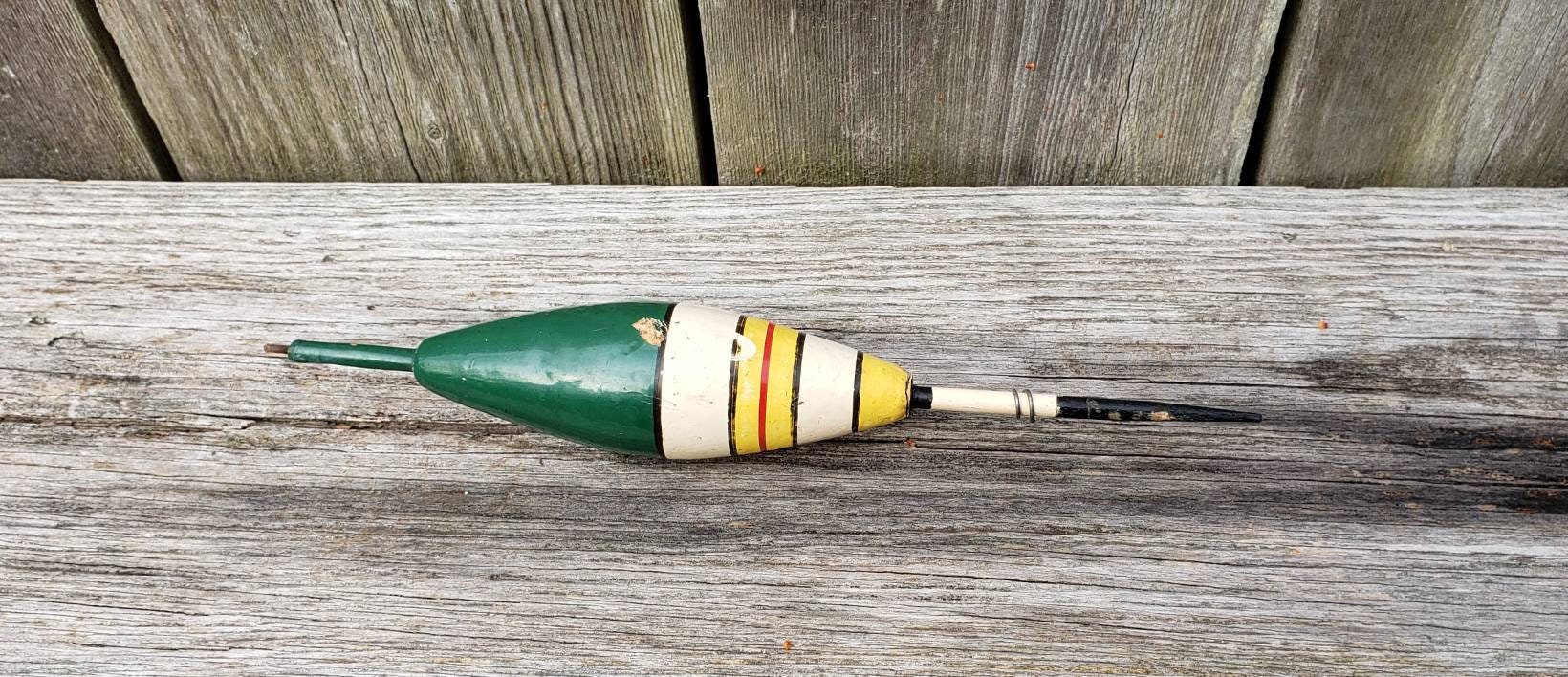 Wooden Fishing Bobber Fish Float Tackle Box Lure - Etsy