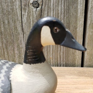 Goose Decoy Pair Wooden Miniature Decoys by John Mckenney Chestertown ...