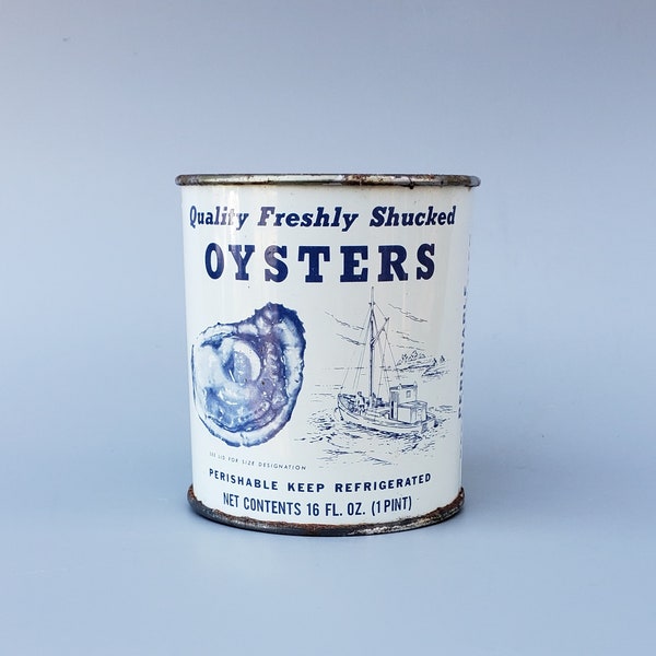 Oyster Can - Etsy