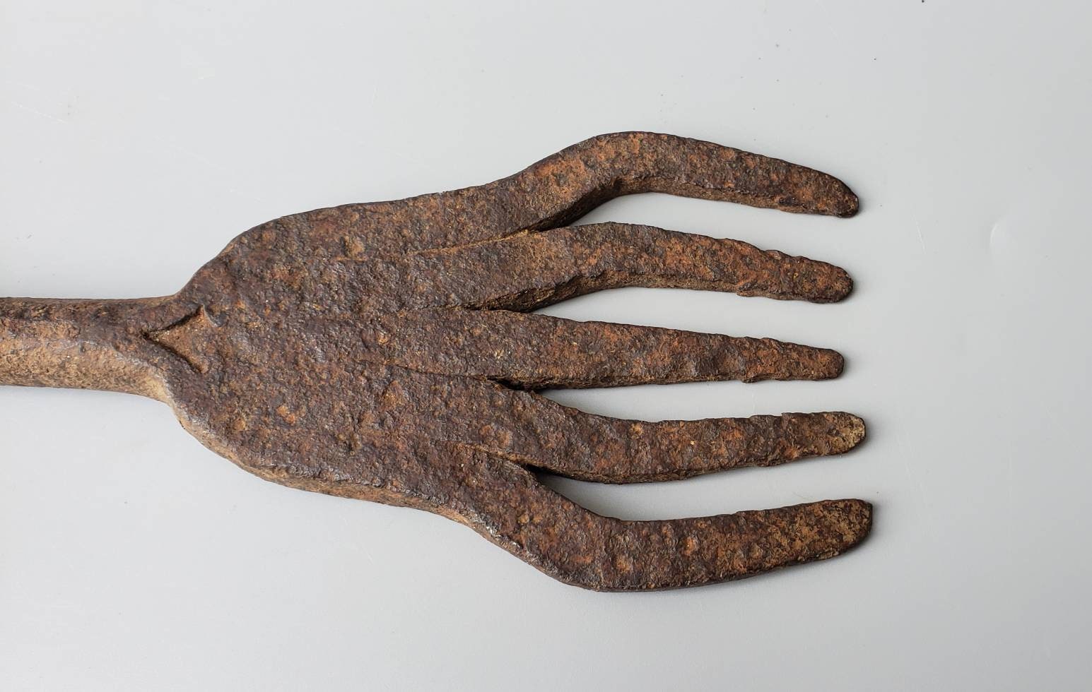 Antique Eel Fish Frog Spear Hand Forged Iron Gig Tool - Etsy