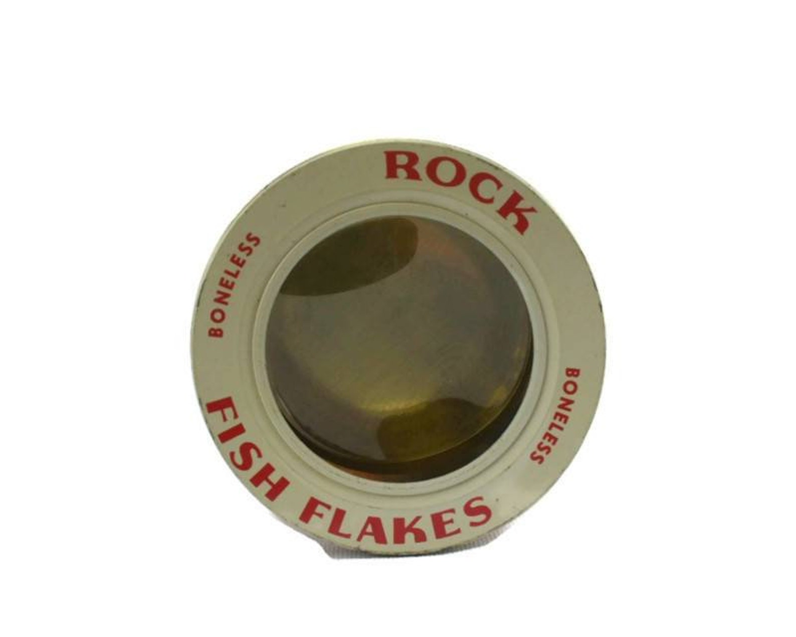 Garrett's Fish Flakes Tin Advertising Can Chesapeake | Etsy