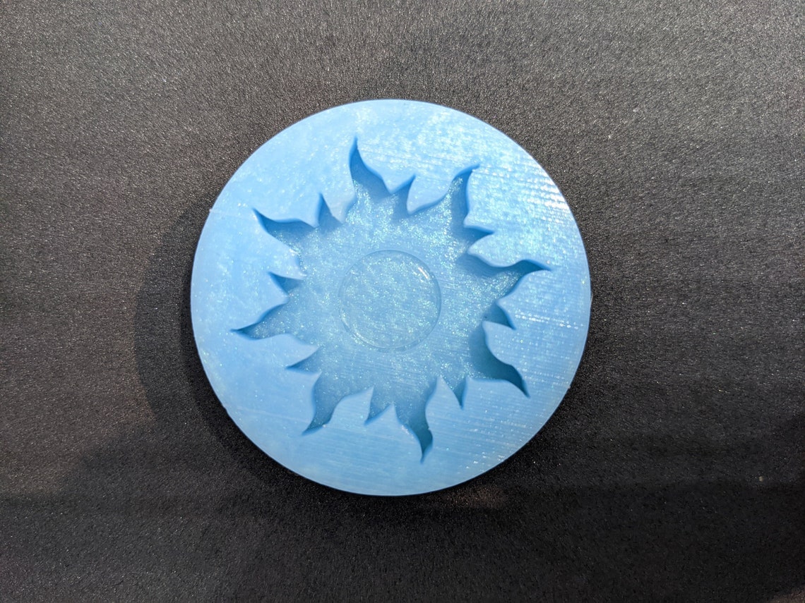3D Printed Sun Silicone Mold - Etsy