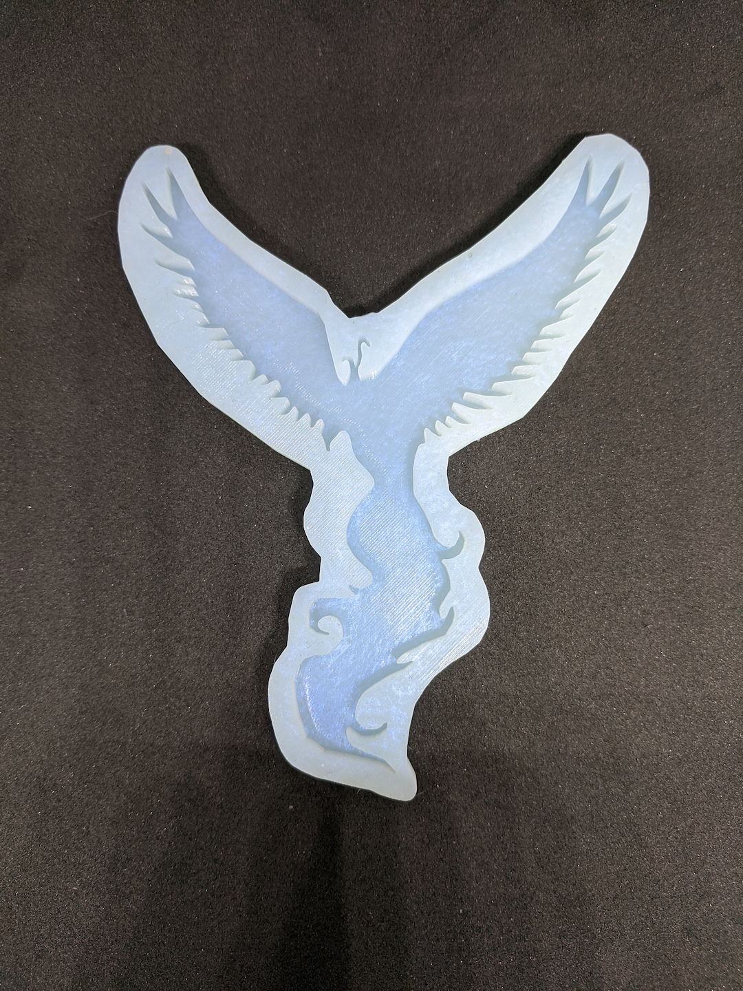 3D Printed Pheonix Silicone Mold - Etsy