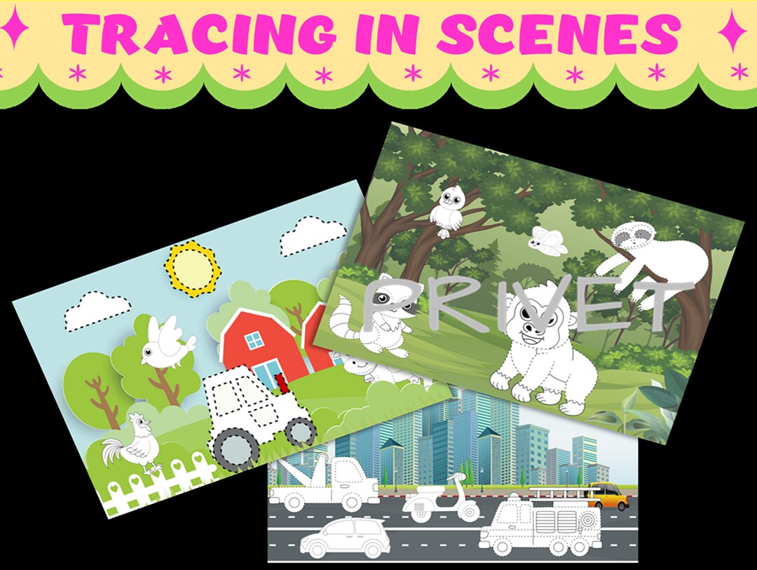 Printable Pen Control, Digital Pen Control Fine Motor Skills, Pen ...