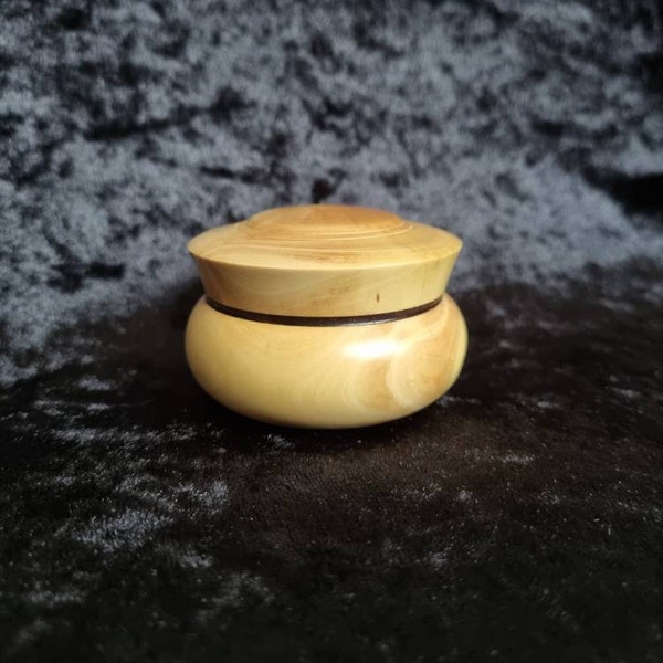 Round Wood Box - Etsy UK