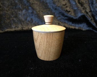 Hand Turned Lidded Wood Box - Etsy