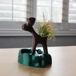 Moose Air Plant Holder and Succulent Planter, Cute Moose, Animal ...