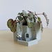 Tri-tower Castle Planter for Small Succulents, Herb Garden Planter ...