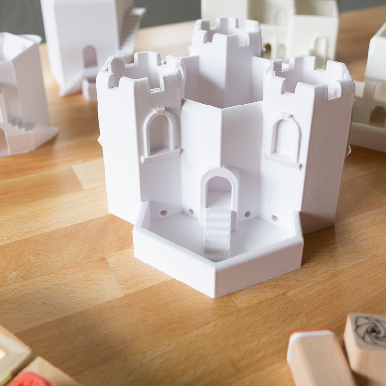 Tri-tower Castle Planter for Small Succulents Herb Garden - Etsy