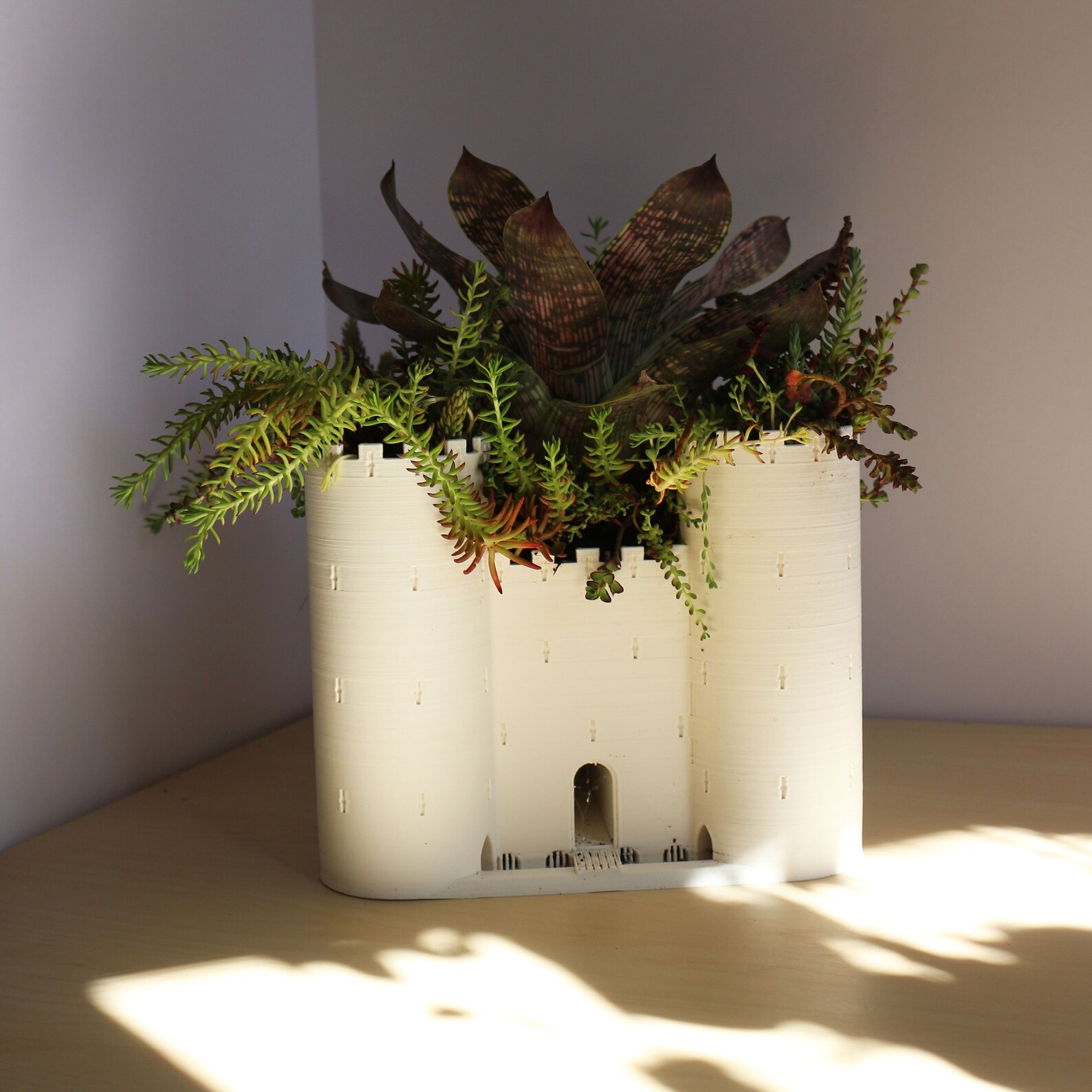 Castle Planter Large Fortress Planter Succulent Planter - Etsy