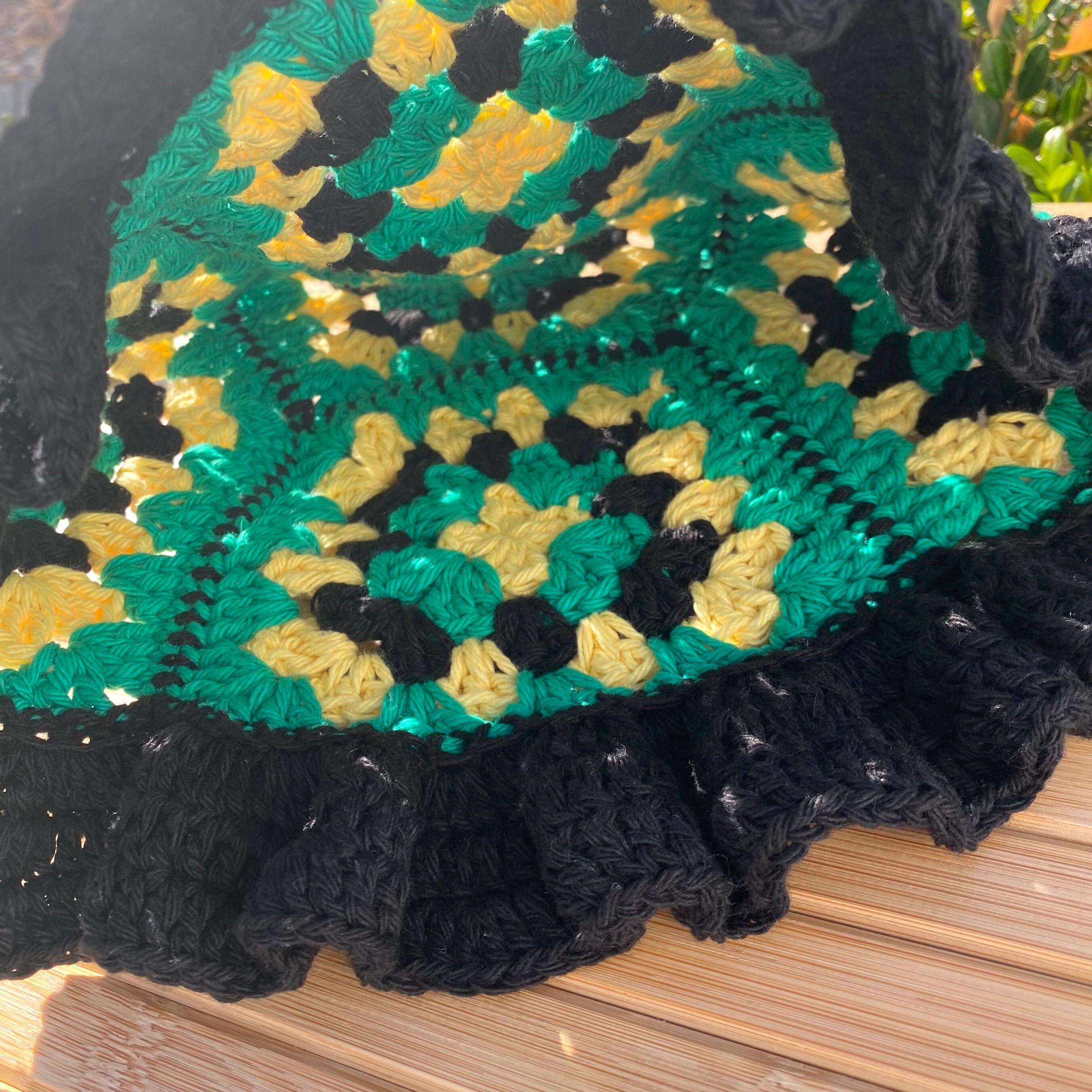 Granny Square Buckethat | Granny Style | Cottage Core | Crochet ...