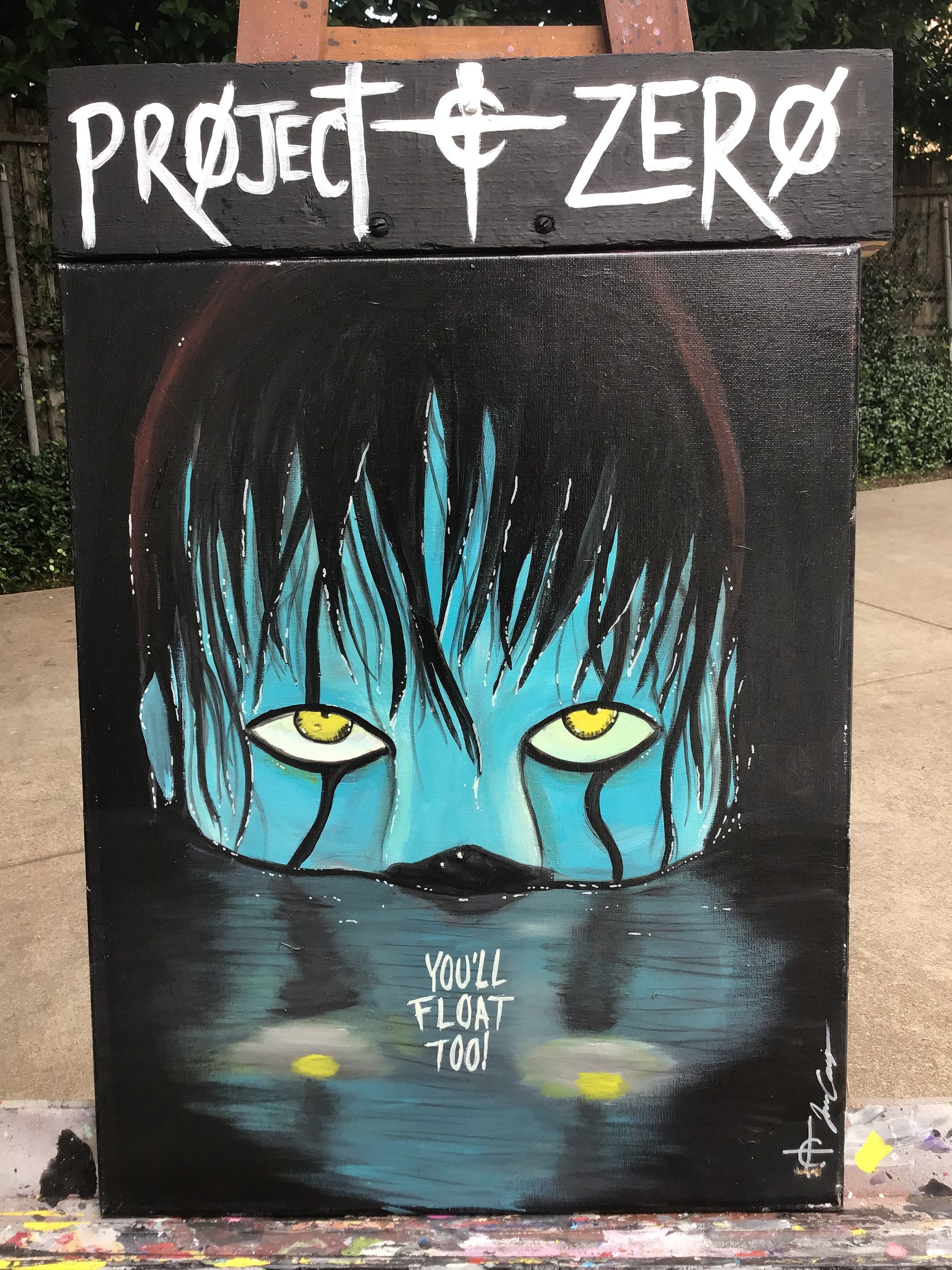 Original Painting Acrylic on Paper 20210921_183110 Paperwork Float Art ...