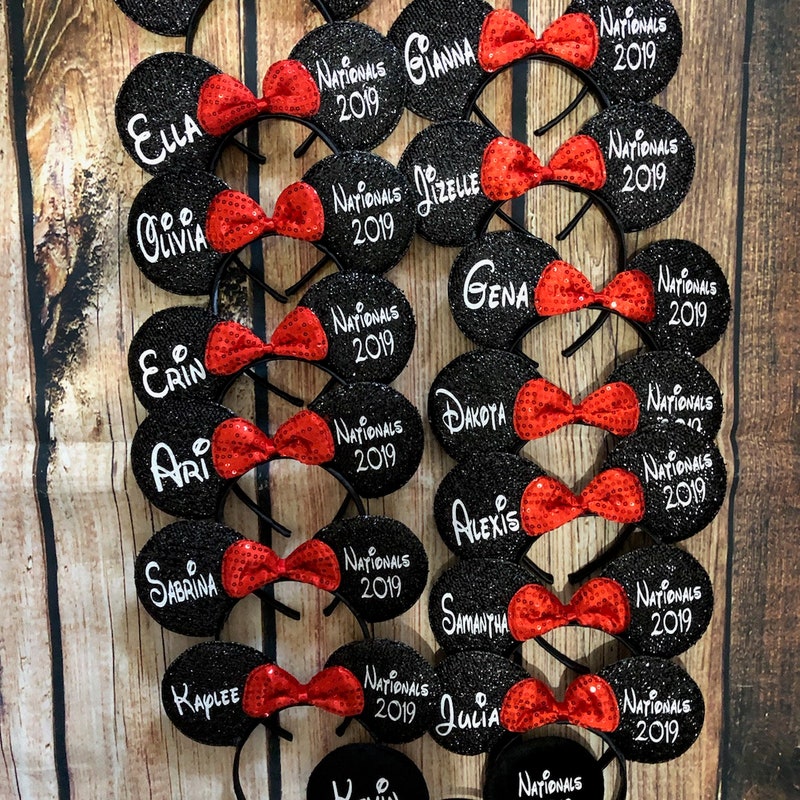 Mickey Mouse Ears Nationals - Etsy