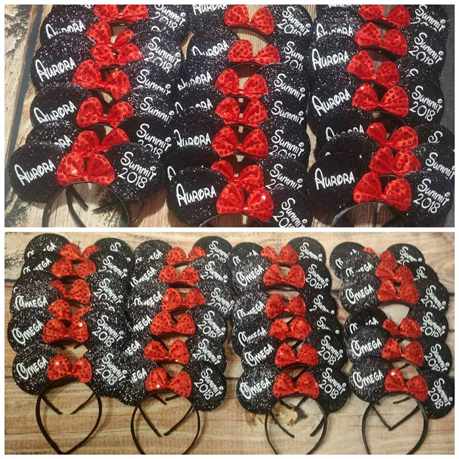 Mickey Minnie Personalized Disney Ears - Etsy