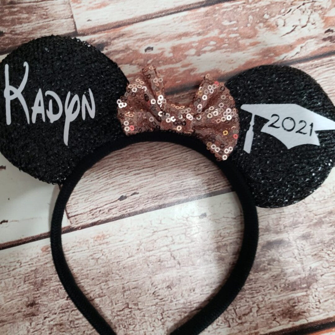 Gift for Graduation Ears, Mickey Ears, 2025 Graduation Mickey Ears ...
