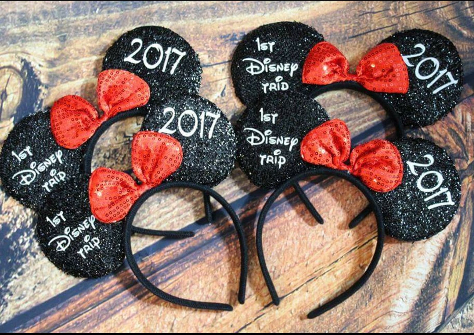 Mickey Minnie Personalized Disney Headbands & Ears - Etsy