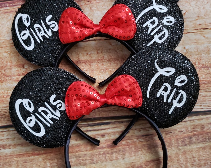 Personalized Mickey or Minnie Ears, Custom Mickey Ears, Personalized ...