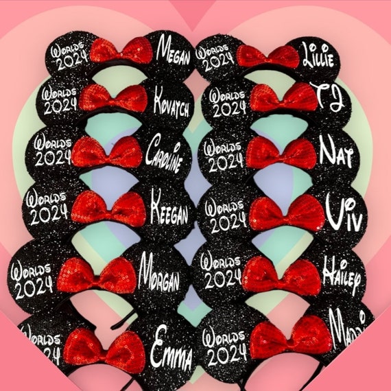 Mickey Maus Cheer Bow
