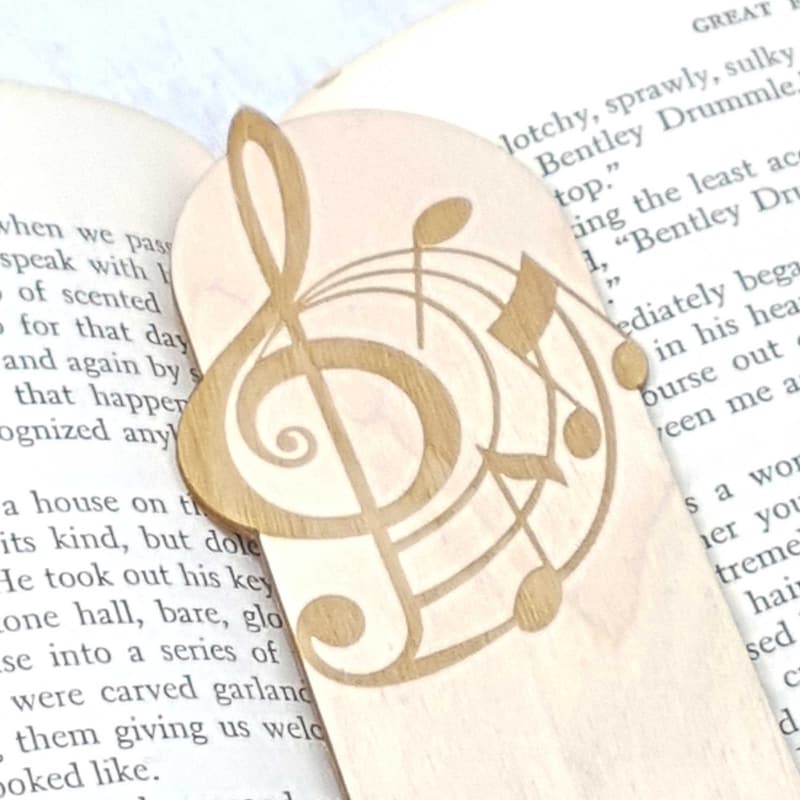 Music Bookmark - Etsy
