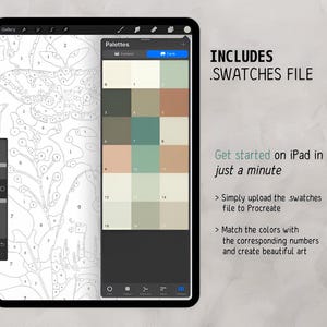 Color by Number ‘whimsical Mushroom’ | Paint by Number | Coloring Page ...