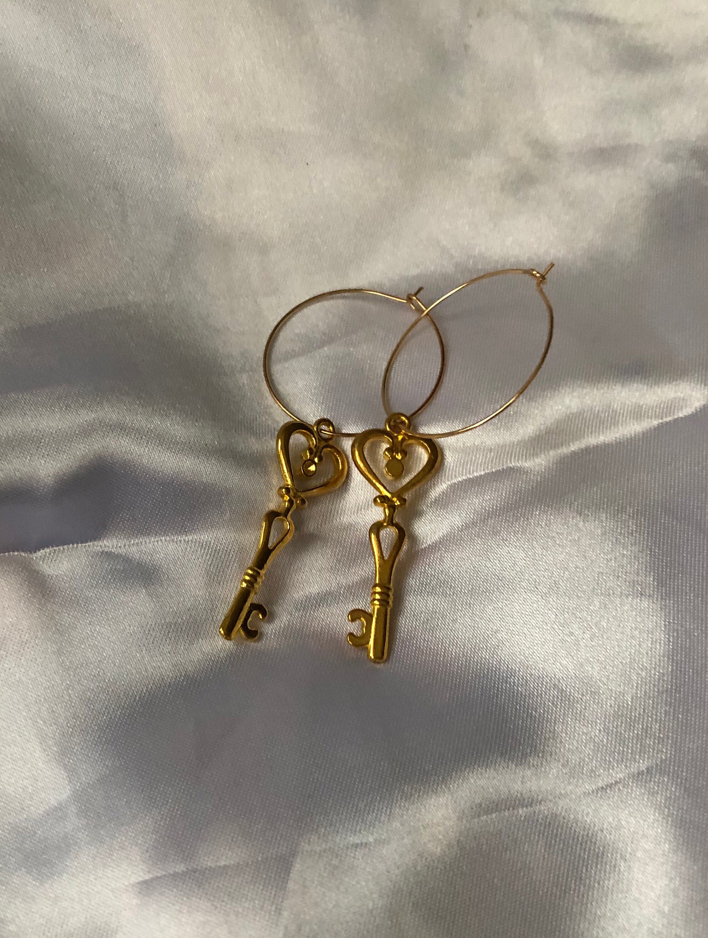 Key hoops | Etsy