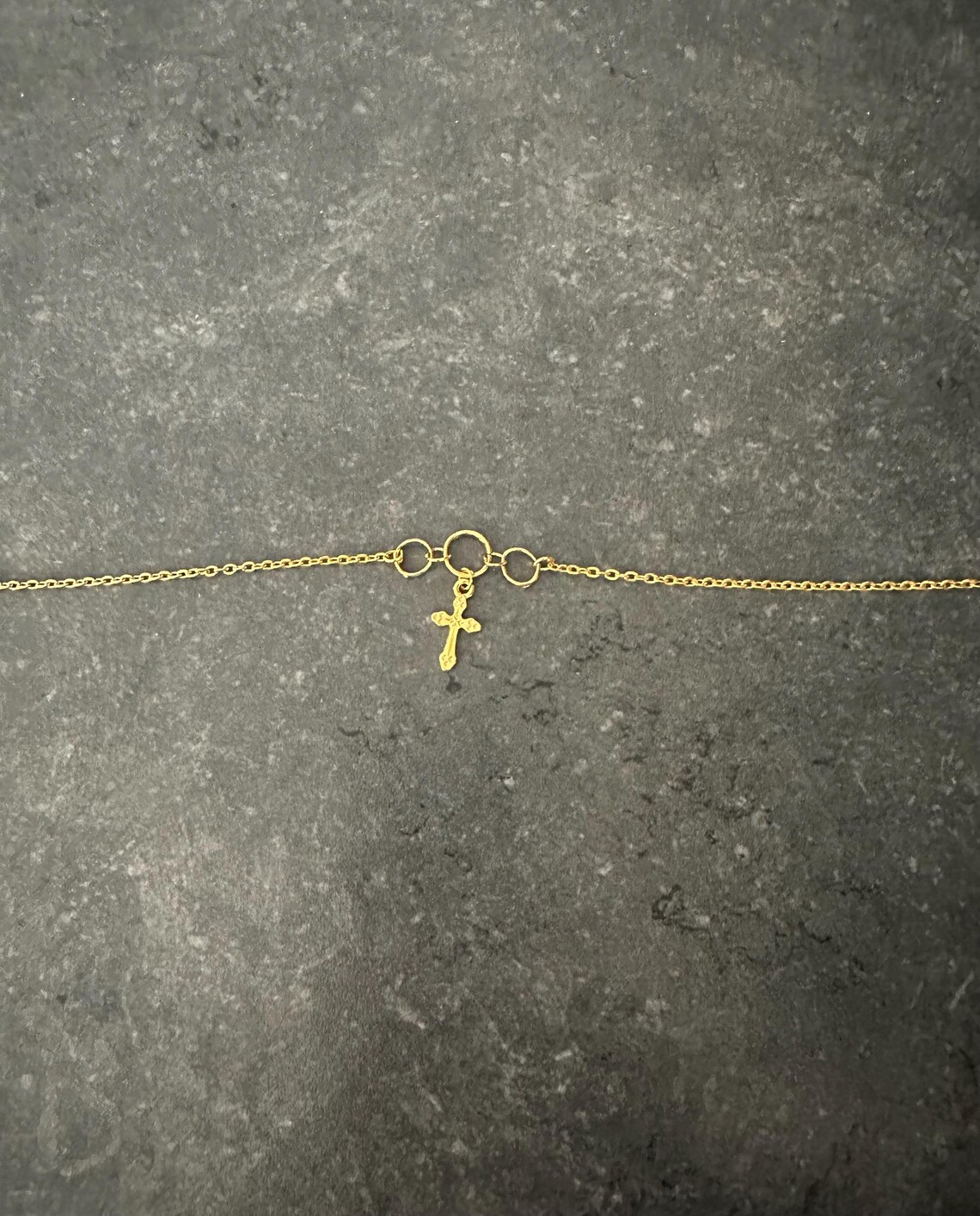 Cross Pendant Belly Chain - Etsy
