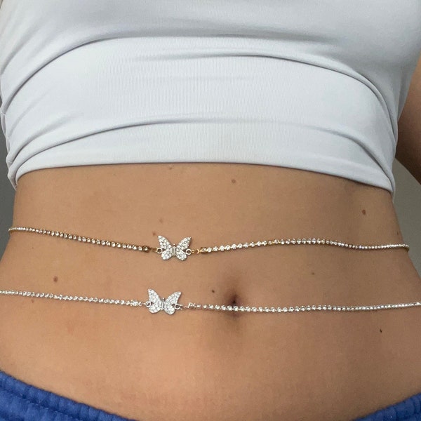 Belly Chain - Etsy