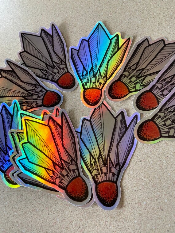 KC Shuttlecock Sticker - Etsy