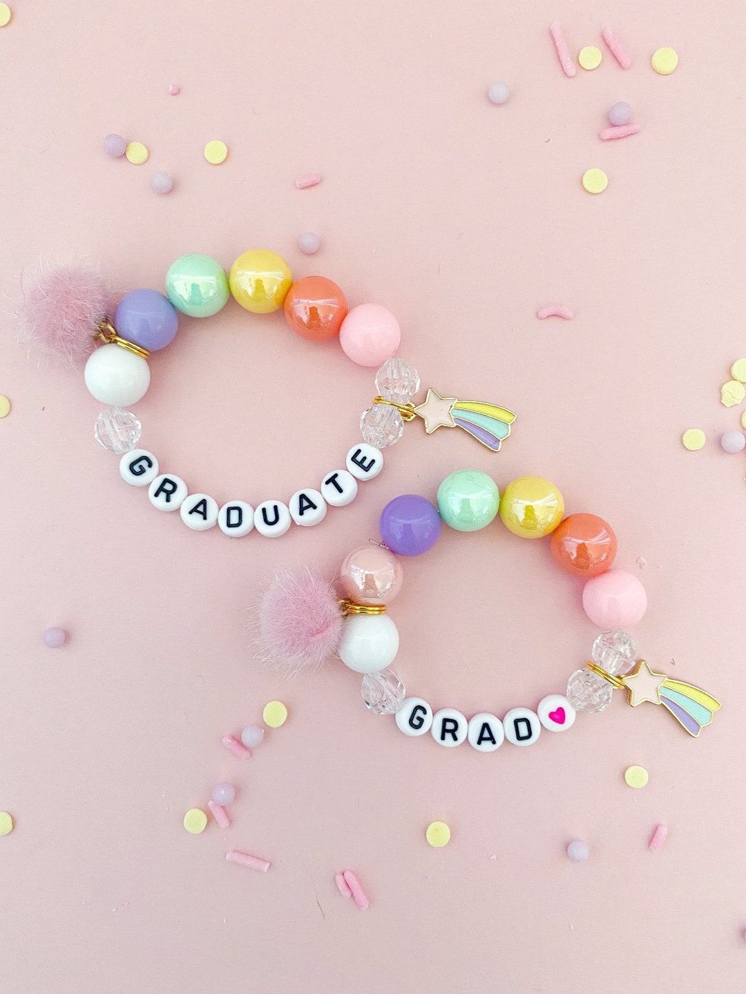 Graduation Charm Bracelet for Kids, Preschool Graduation, Kindergarten ...