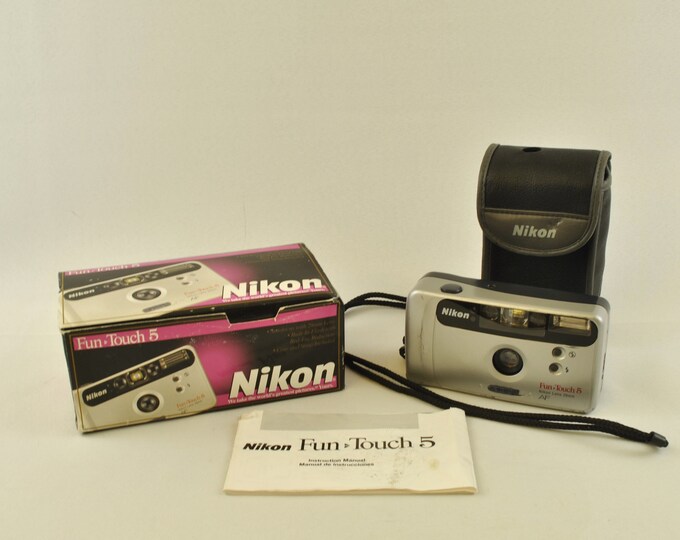 Nikon Fun Touch 5 35mm Camera - Etsy
