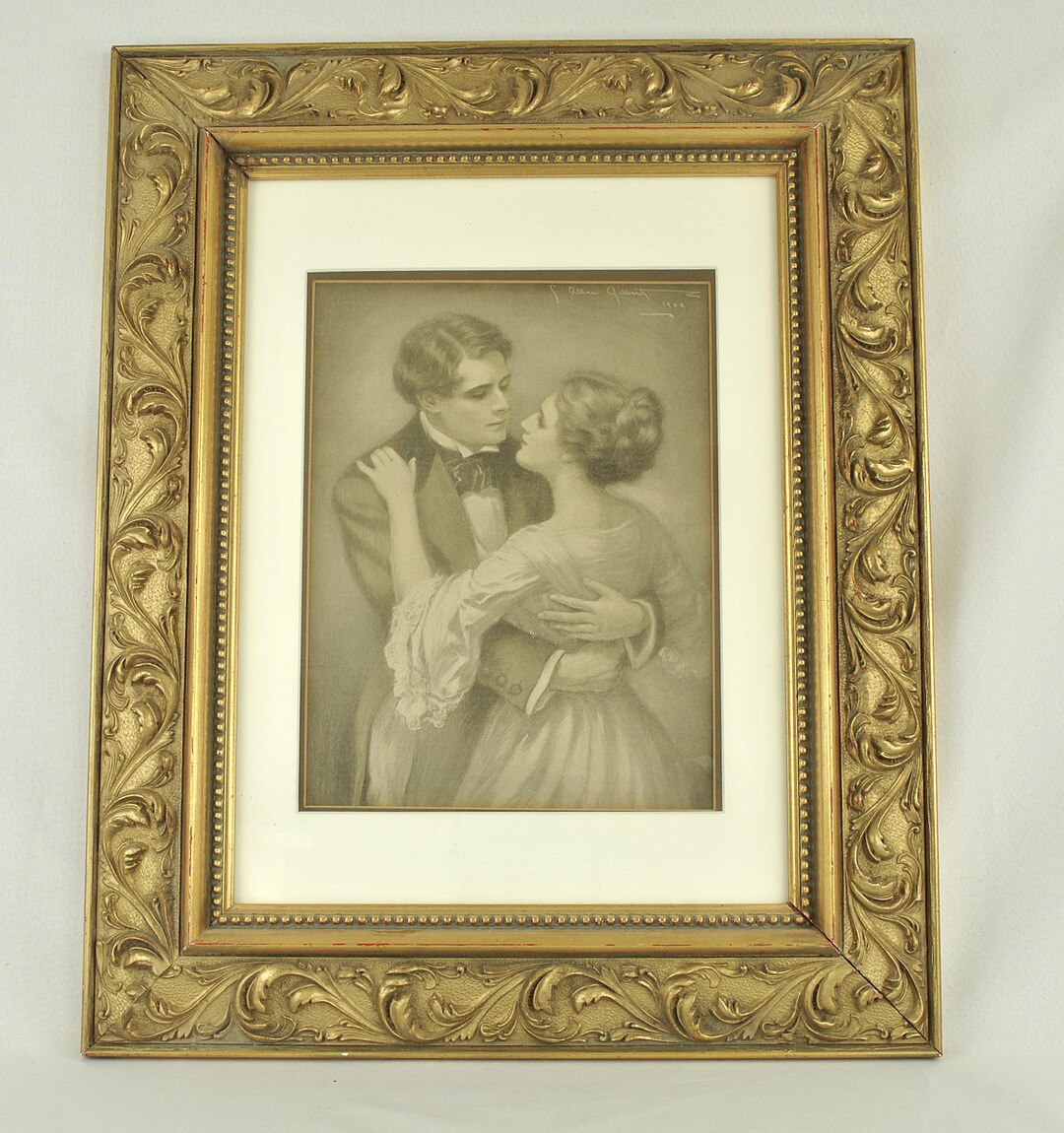 David Copperfield & Agnes 1909 Illustration by Charles Allen Gilbert - Etsy