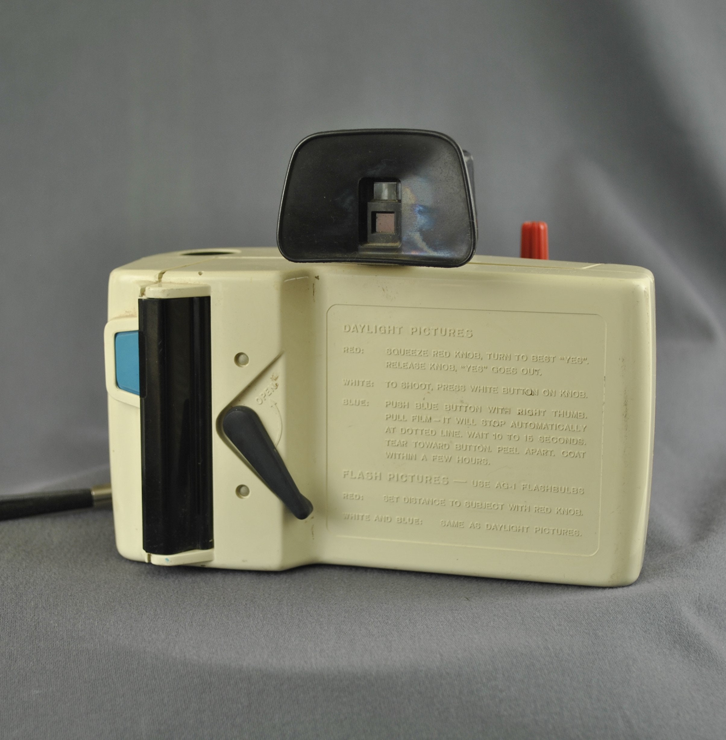 Vintage Polaroid Swinger Land Camera Model 20 Plus AG 1 Flash Bulbs - Etsy