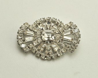 Vintage 1950's Rhinestone Pin SALE - Etsy