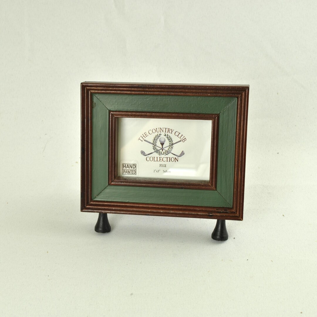 Vintage Golf Picture Frame - 2 X 3 Photo Frame - Figi Graphics Frame - Etsy