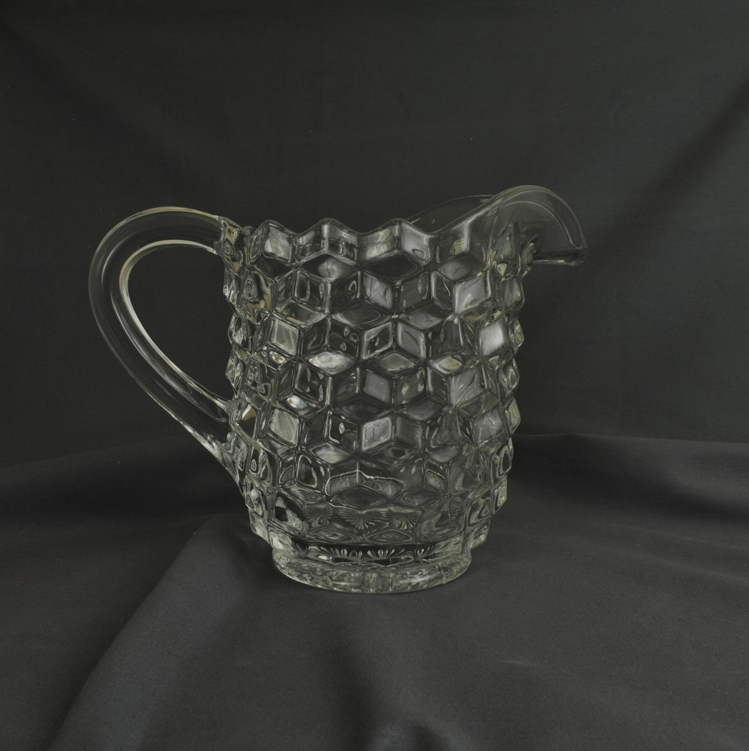 Fostoria American Large Water Pitcher - Etsy