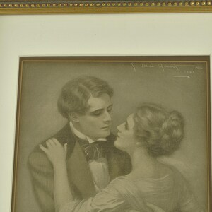 David Copperfield & Agnes 1909 Illustration by Charles Allen Gilbert - Etsy