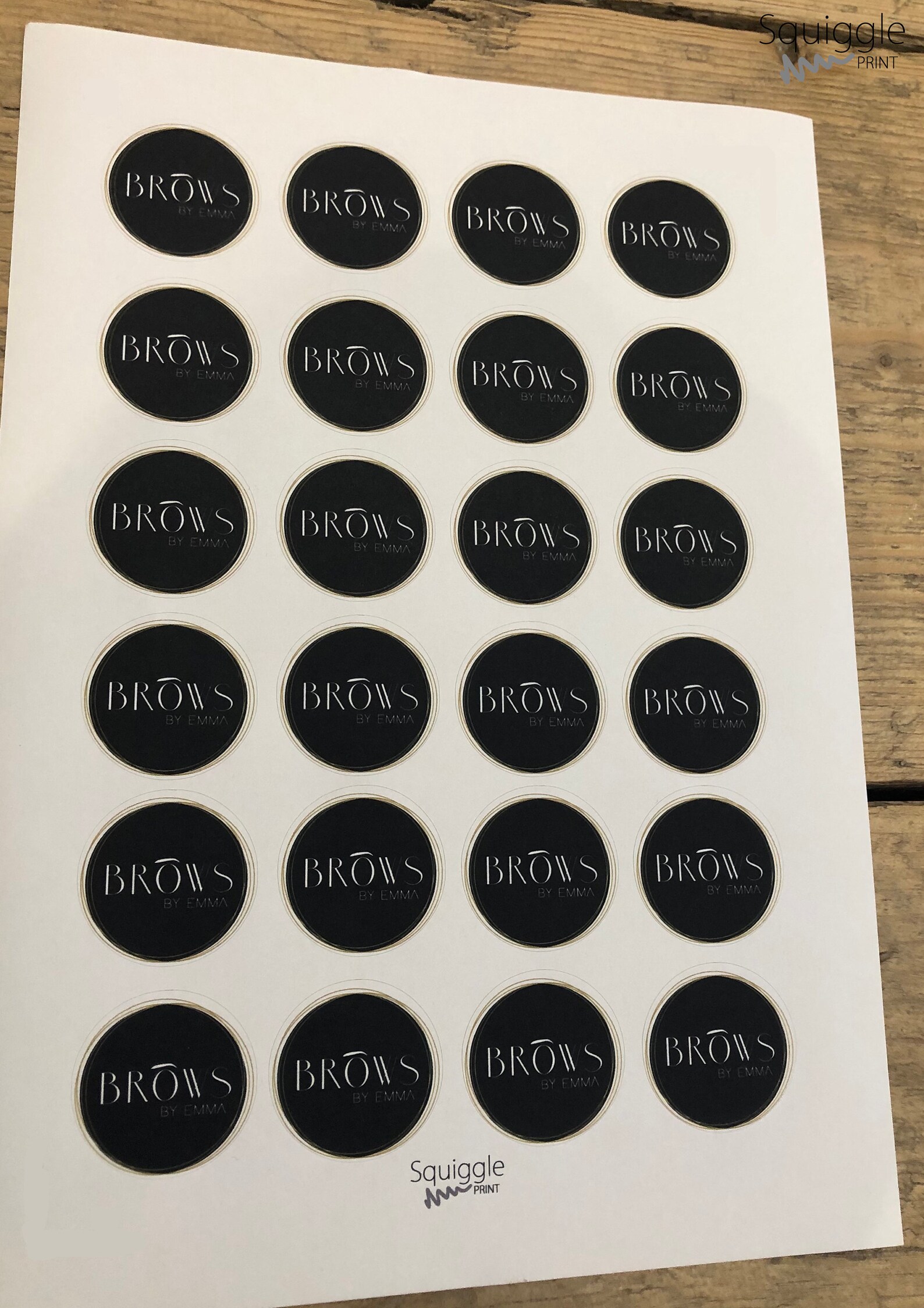 Business Logo Stickers Personalised Recyclable Paper Stickers | Etsy