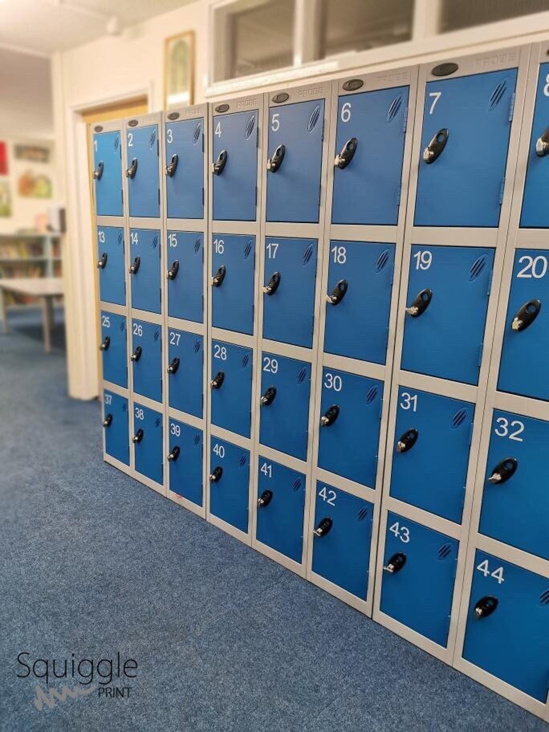 Locker Number Stickers Decals - 2 Inches - Seating Chart Numbers - Etsy UK