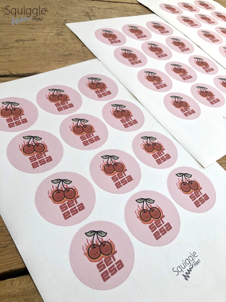 Business Logo Stickers Personalised Recyclable Paper Stickers - Etsy UK
