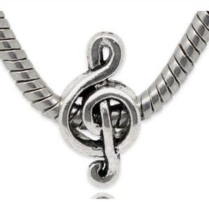 Silver Music Note Charm Music Charm. Music Love Charm Music Note Charm ...