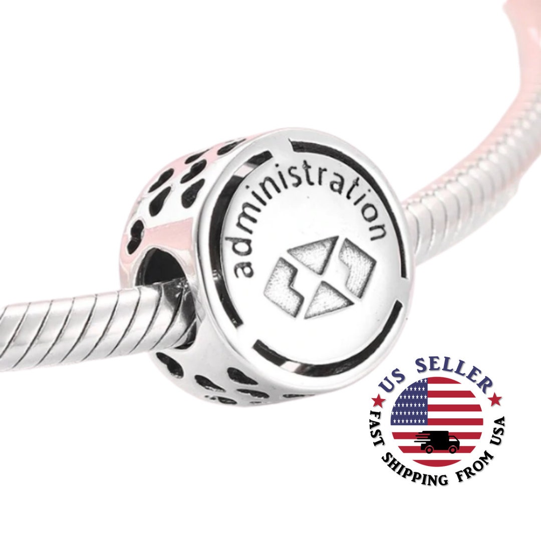 Administration Charm Sterling Silver - Administration Bead ...