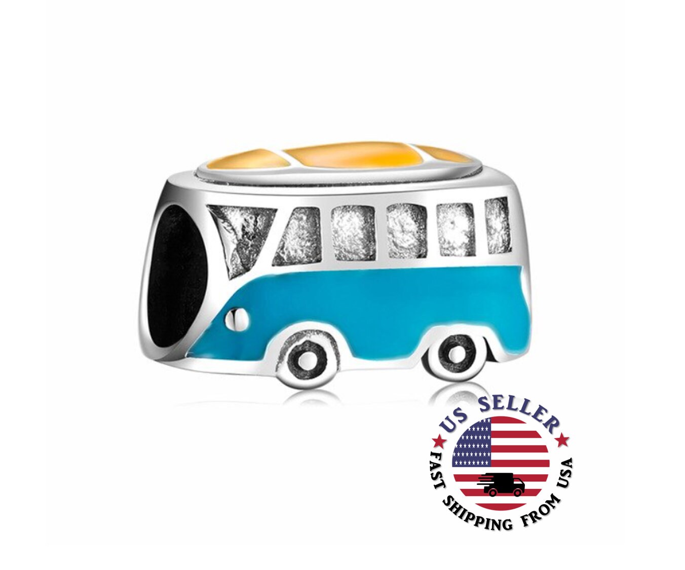 Volkswagen Bus Charm Hippie Bus Charm Traveler Charm - Etsy