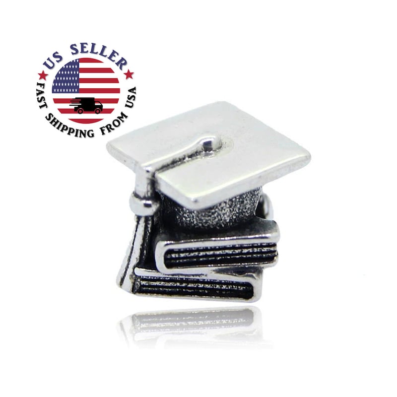 Graduation Cap Charm - Etsy